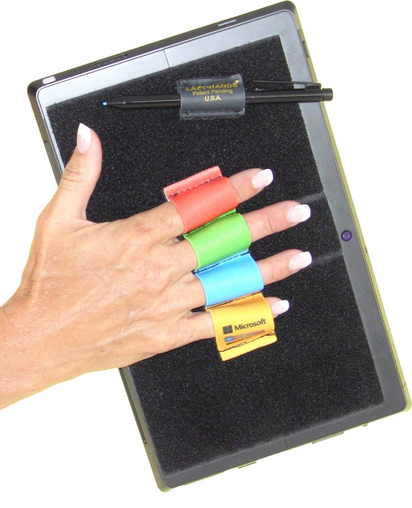 Heavy Duty 4-Loop Grip (x1 Grip) for Microsoft Surface with Stylus Grip ...