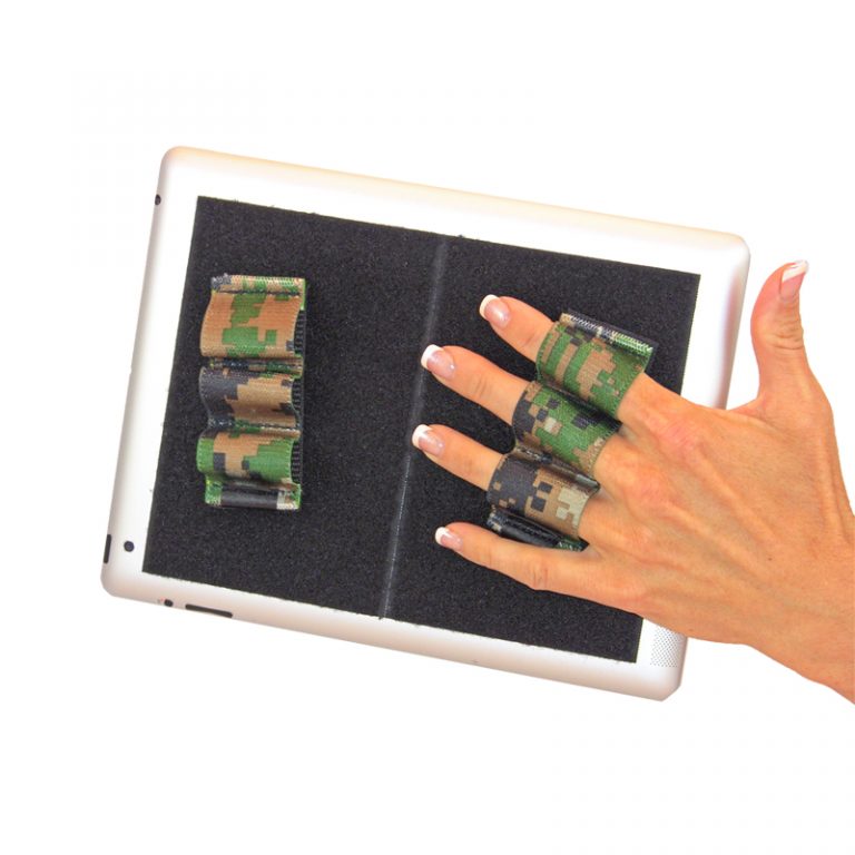 Heavy-Duty 3-Loop Grips (x2 Grips) for Large Tablets - Camouflage ...