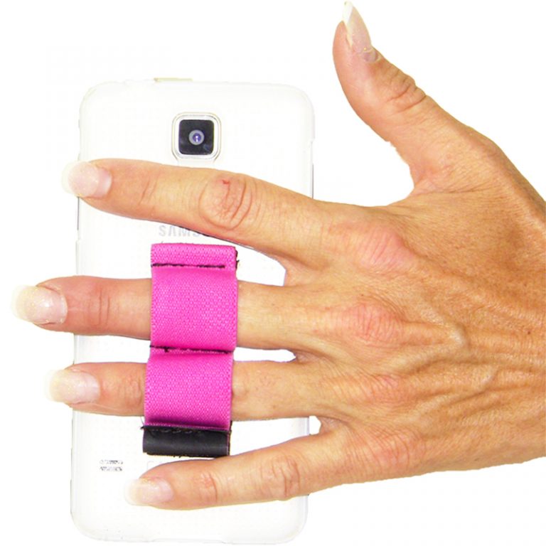 2-Loop Phone Grip - Black - LAZY-HANDS.comLAZY-HANDS.com