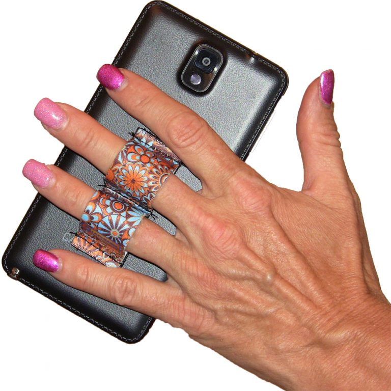 2-Loop Phone Grip - Floral - LAZY-HANDS.comLAZY-HANDS.com